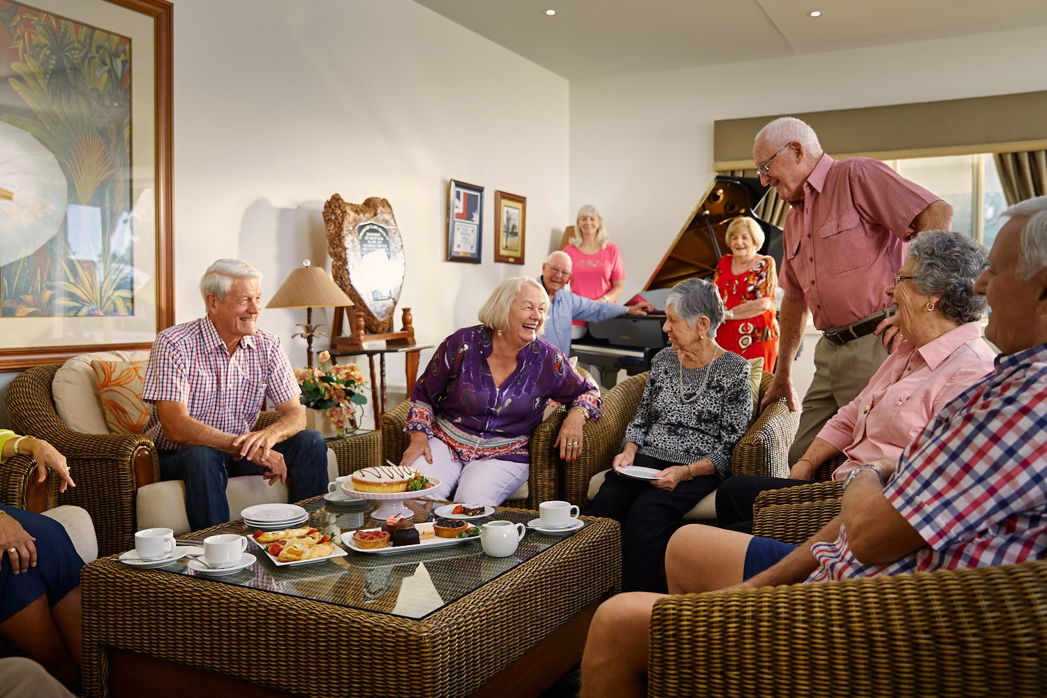 What is a retirement village?