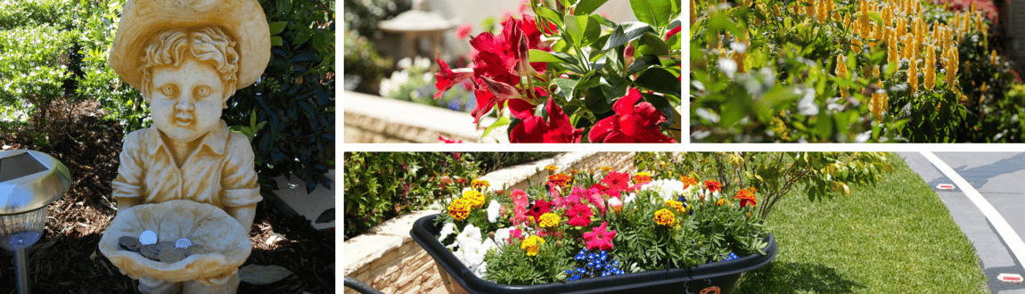 Gardening in a retirement village
